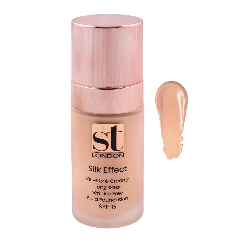 Buy ST London Silk Effect Fluid Foundation, FS38, SPF 15, Velvety ...