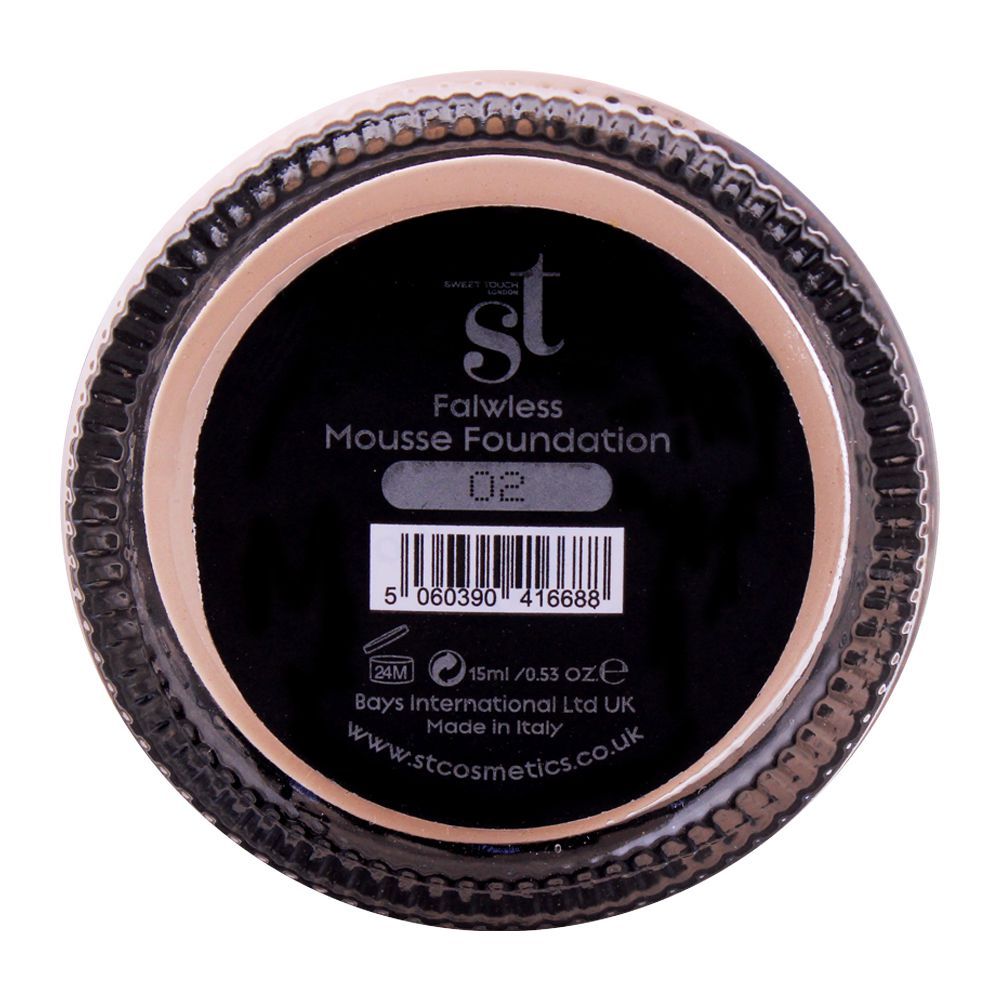 Purchase ST London Flawless Mousse Foundation, 02 Online at Best Price ...