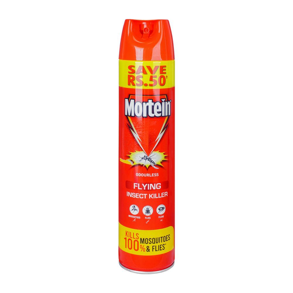 Order Mortein Odorless Flying Insect Killer Spray, 550ml Online at Best ...