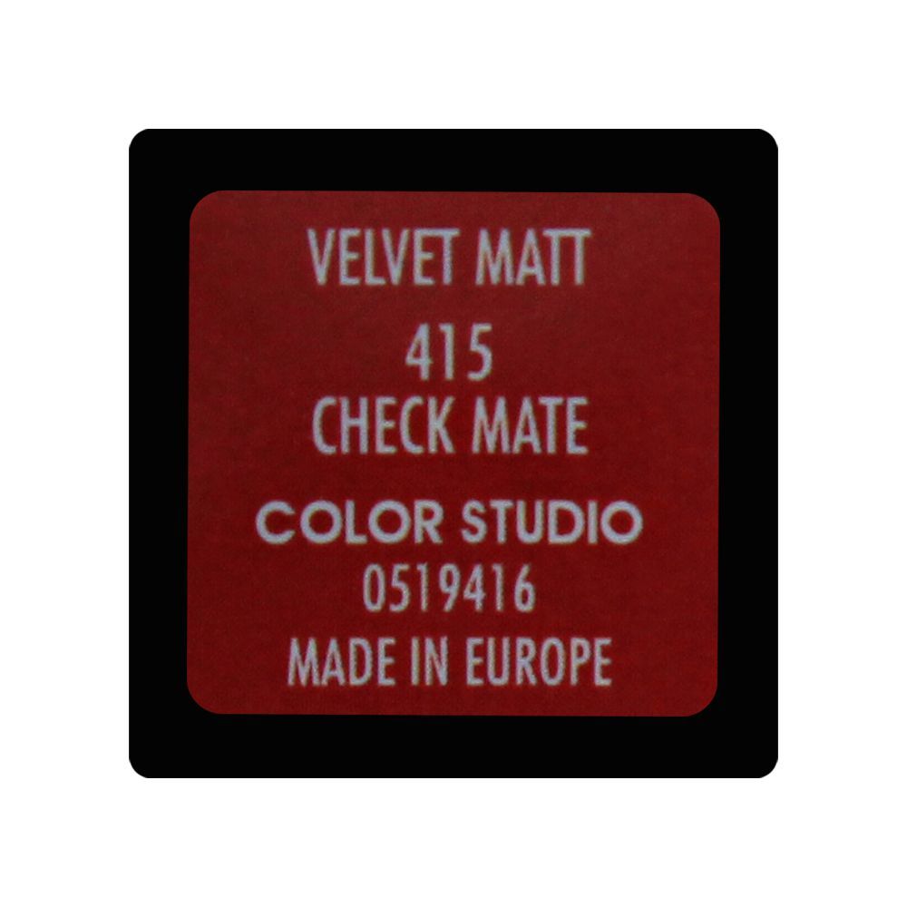 Purchase Color Studio Velvet Matt Lipstick, 415 Check Mate Online at ...