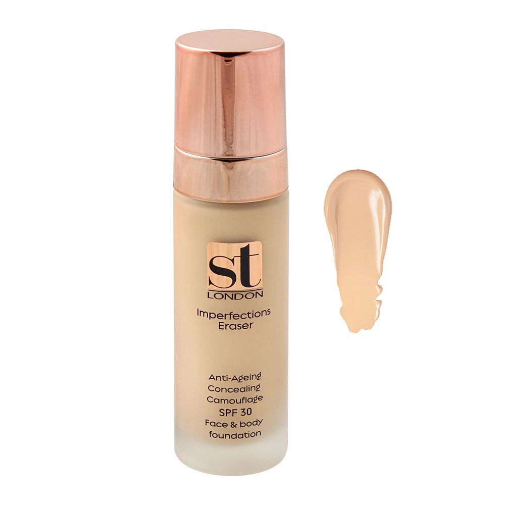 Buy ST London Imperfection Eraser Face & Body Foundation, SPF 30, JE 03 ...