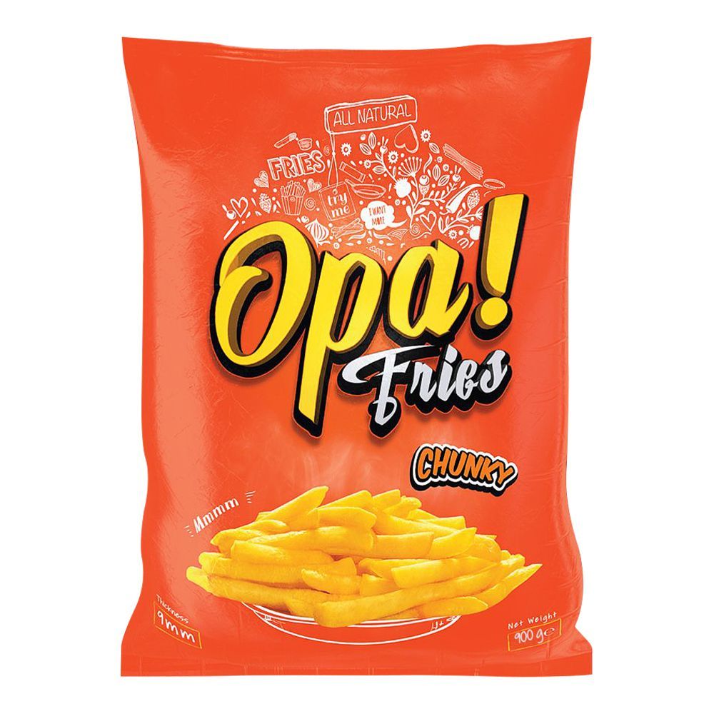 Buy Opa! Fries Chunky, 9mm, 1 KG Online at Best Price in Pakistan - Naheed.pk