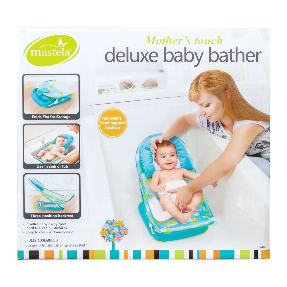 Order Mastela Deluxe Baby Bather Bath Seat, Green, 7460 Online at ...