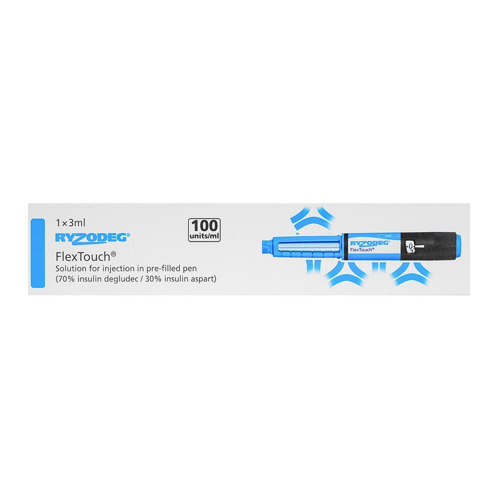 Purchase Novo Nordisk Pharma Ryzodeg Flex Touch Pen, 100units/ml, 1X3ml ...