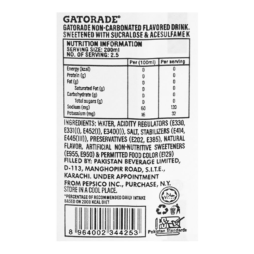 Purchase Gatorade Sports Drink, Tropical Fruit, 500ml Online at Best ...