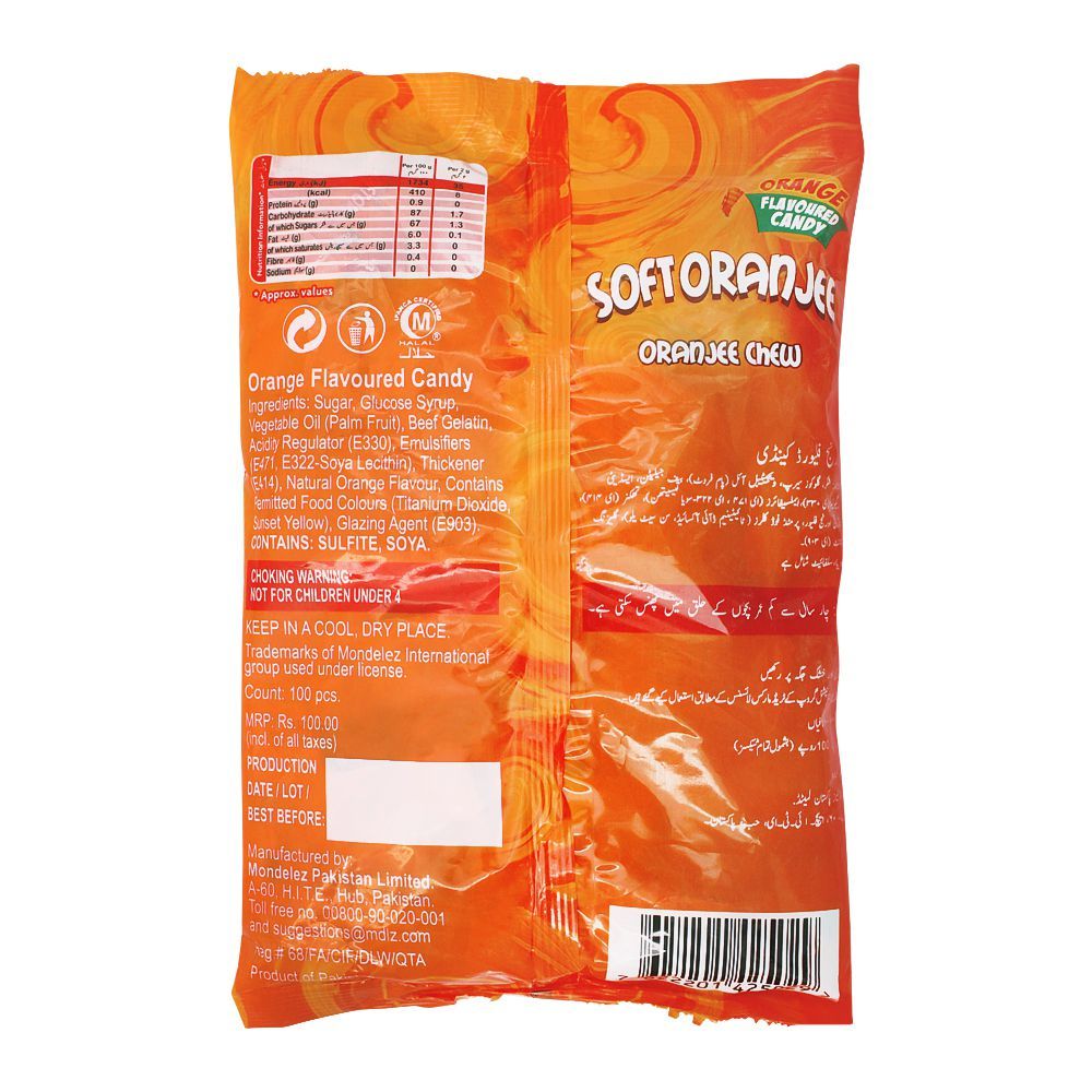 Purchase Mondelez Soft Oranjee Chew, Pouch, 220g Online at Special ...