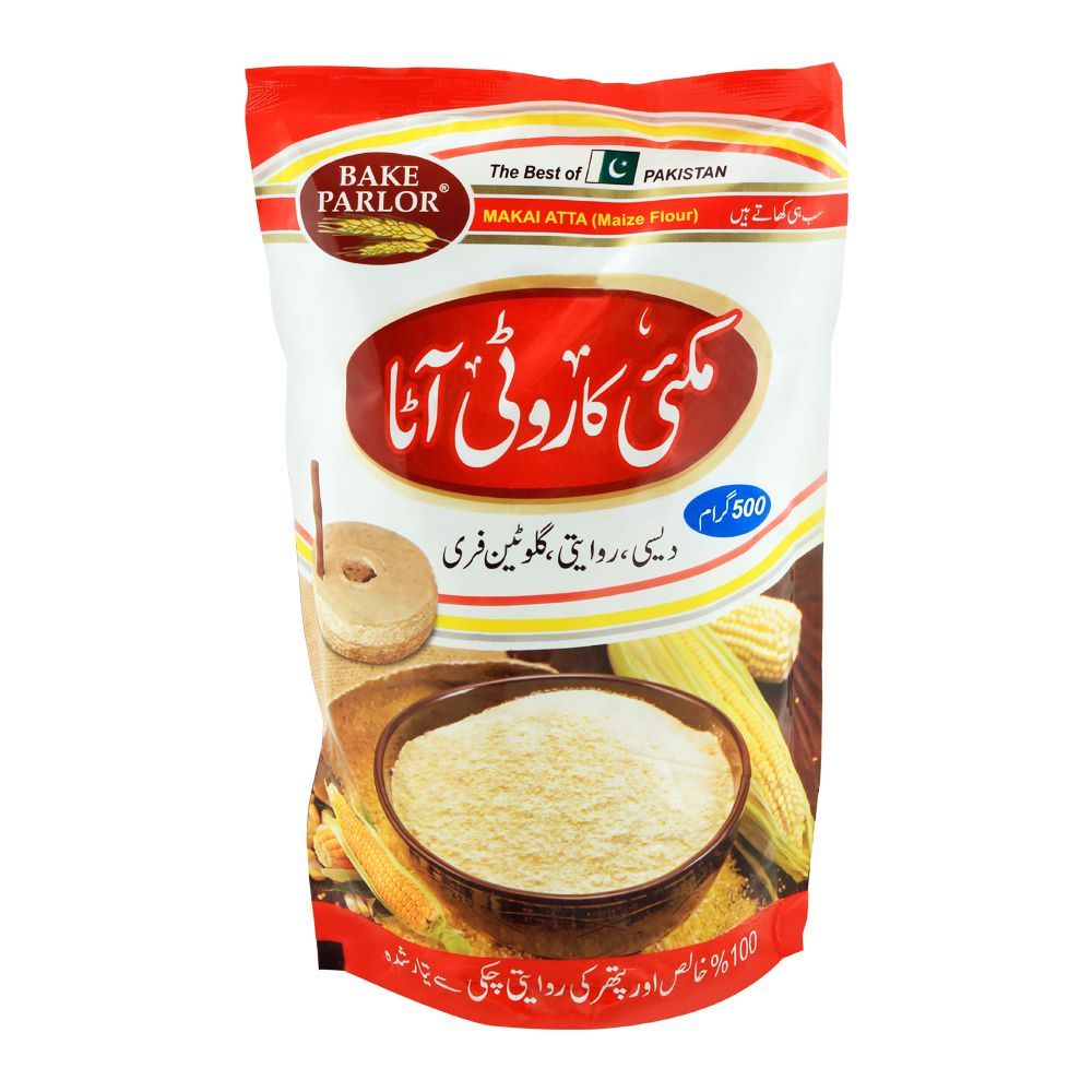 Buy Bake Parlor Makai Atta (Maize Flour), 500g, Online at Best Price in ...