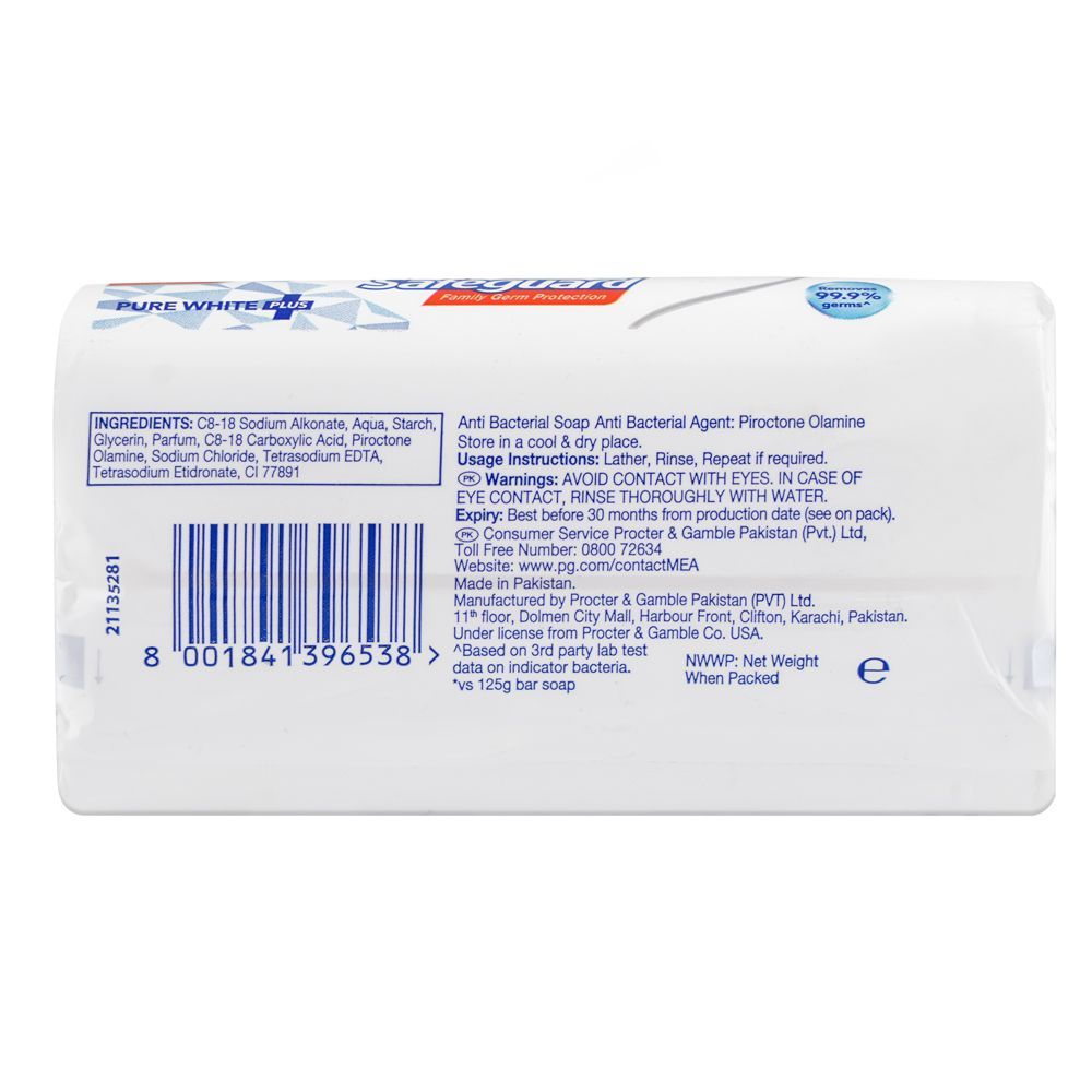 Purchase Safeguard Pure White Soap, 175g Online at Special Price in ...