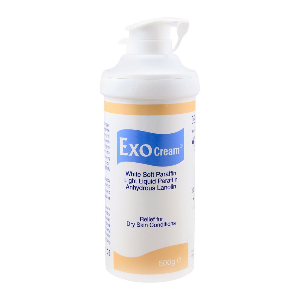 Order Exo Cream White Soft Paraffin Dry Skin Cream, 500g Online at Best ...