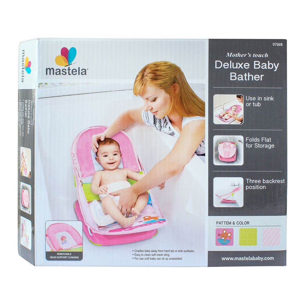 Purchase Mastela Deluxe Baby Bather, Pink, 7168 Online at Best Price in ...