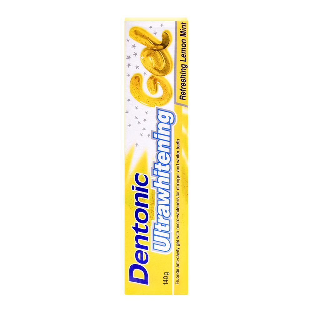 Order Dentonic Ultrawhitening Refreshing Lemon Mint Gel Toothpaste ...