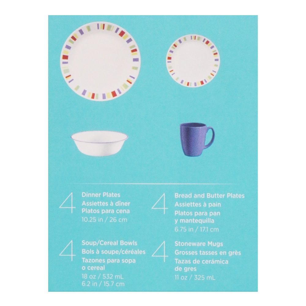 Purchase Corelle Livingware Breakfast Set Memphis, 16 Piece, 1066173 ...