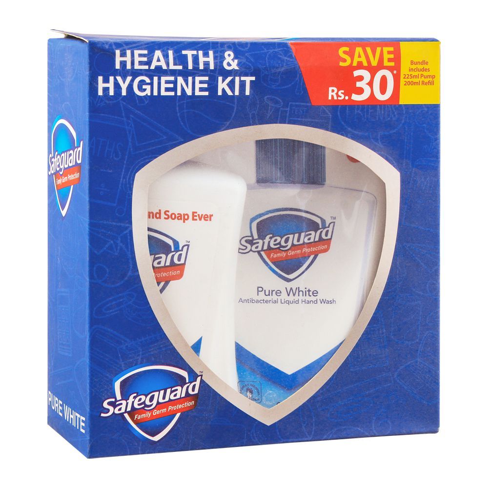 Purchase Safeguard Pure White Hand Wash 225ml + Pouch 200ml, Save Rs ...