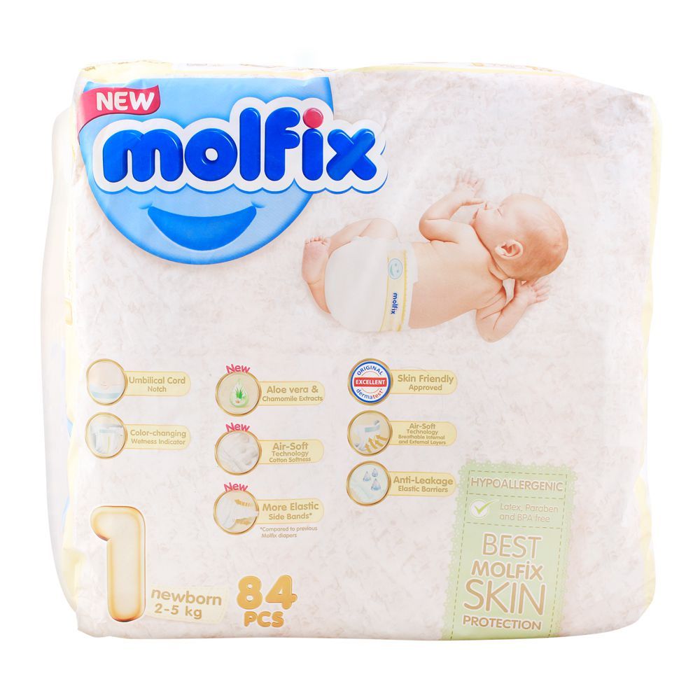 Buy Molfix No. 1 Newborn, 2-5.jpg KG, 84-Pack Online at Special Price ...