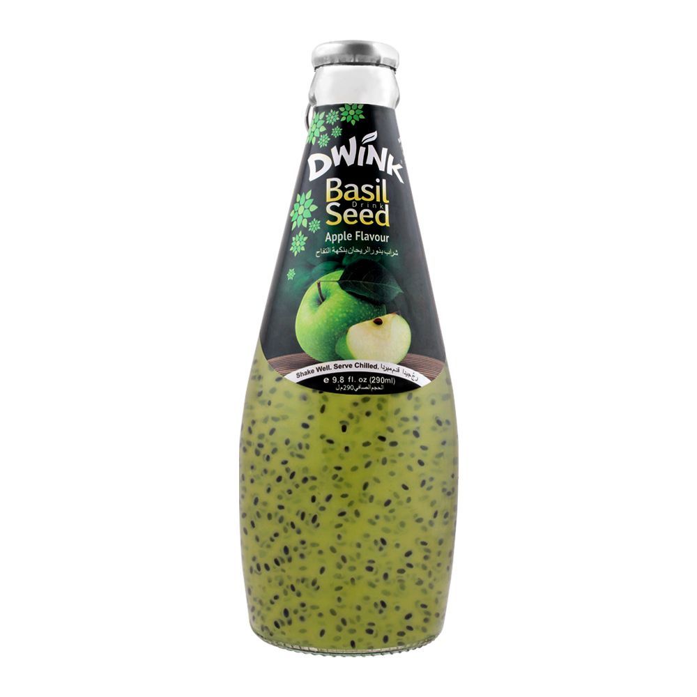 Buy Dwink Basil Seed Drink Apple Flavor, 290ml Online at Best Price in ...
