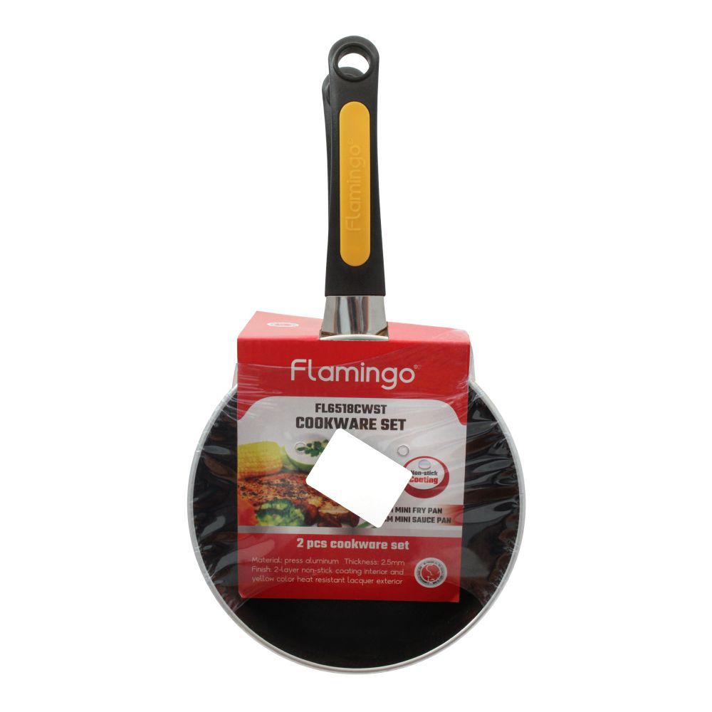 Purchase Flamingo Mini Fry Pan + Mini Sauce Pan, Cookware Set, 14cm, FL ...