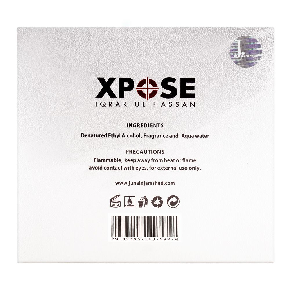 Purchase Junaid Jamshed J. Xpose Iqrar Ul Hassan Eau De Parfum ...