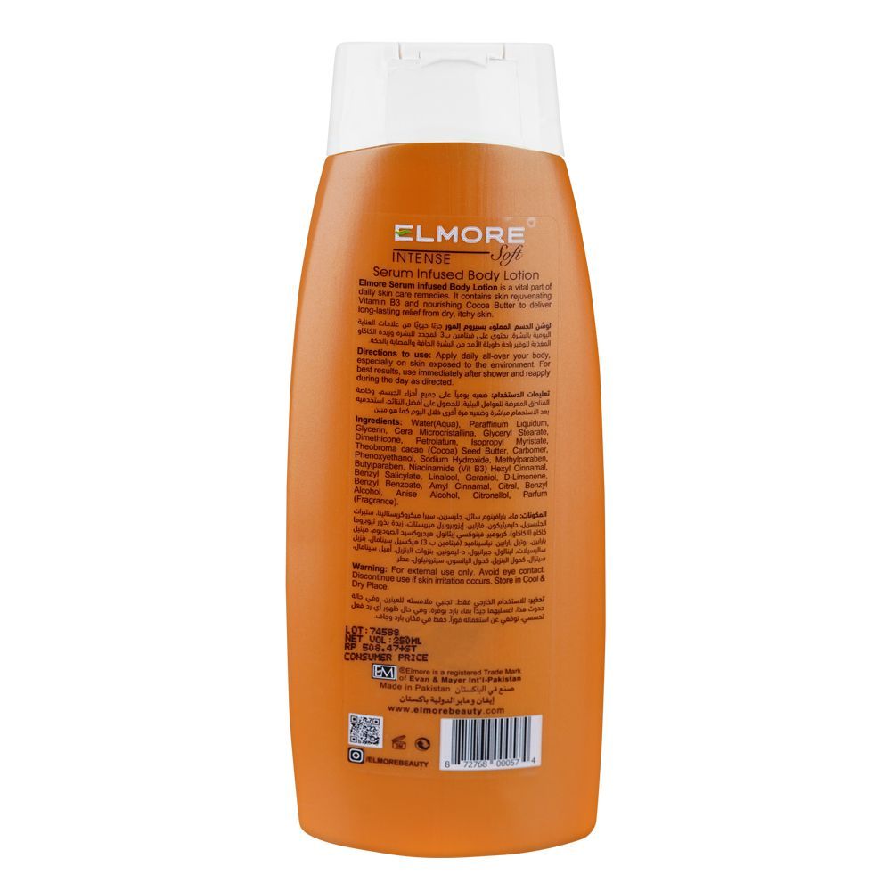 Order Elmore Skin Intense Natural Moisturizing Body Lotion, Cocoa ...