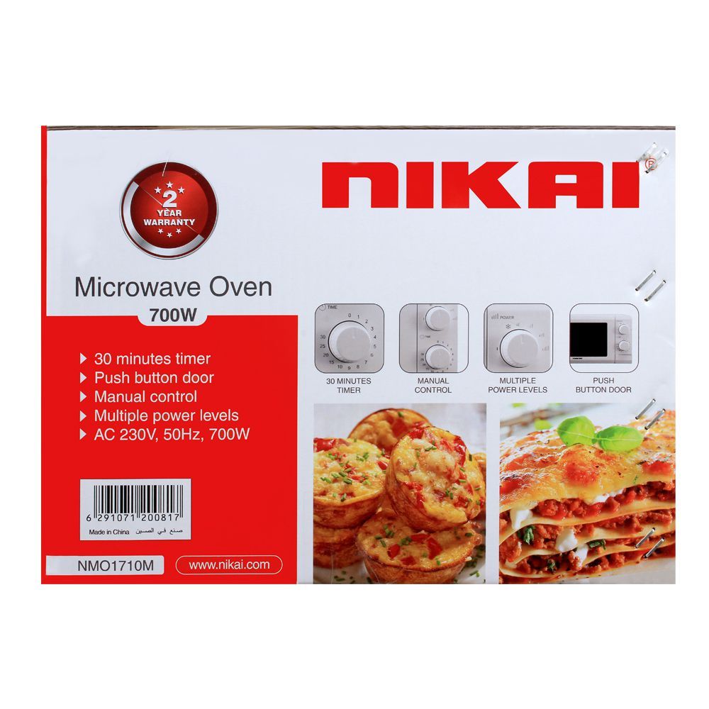 Purchase Nikai Microwave Oven, 17 Liters, 700W, NMO1710M Online at Best ...