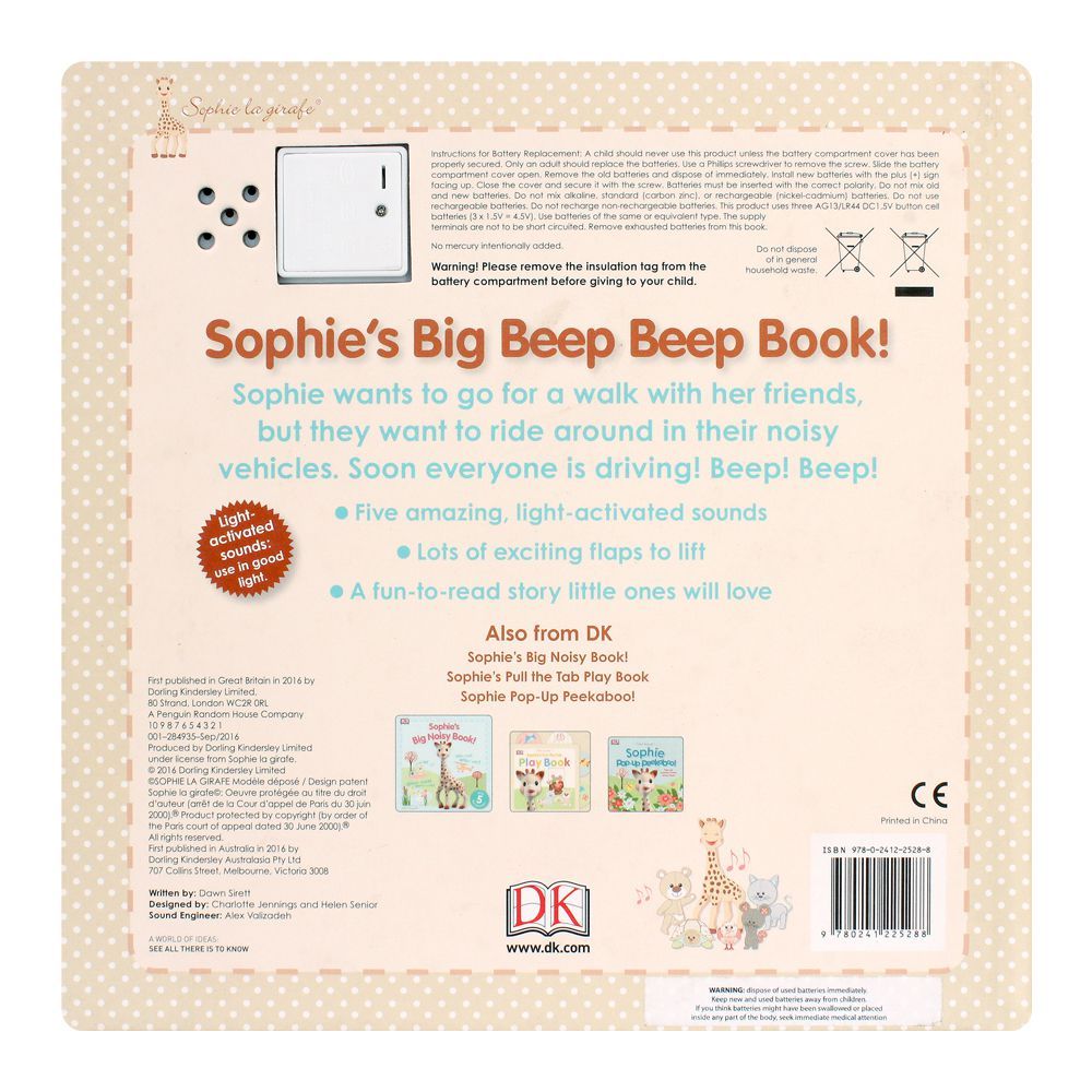 Order Sophie's Big Beep Beep Book Online at Best Price in Pakistan ...