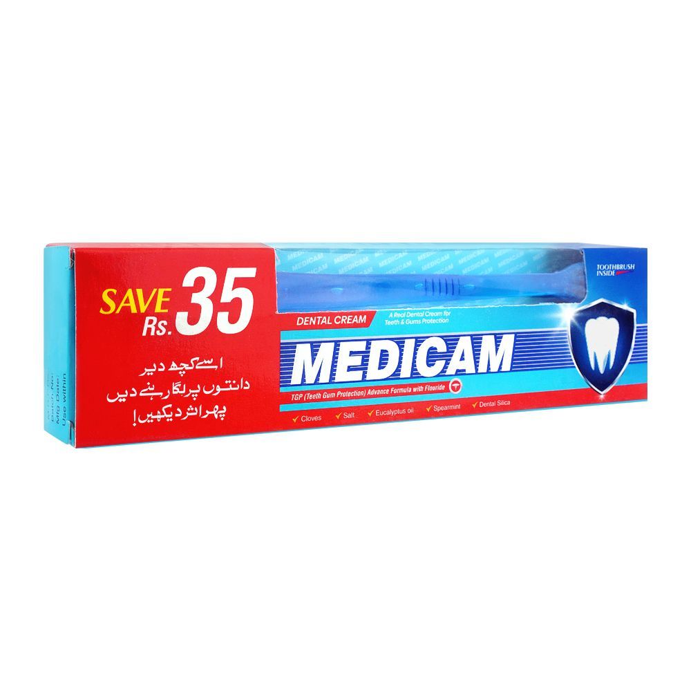 Buy Medicam Dental Cream 65g, Toothbrush Free Online at Best Price in ...