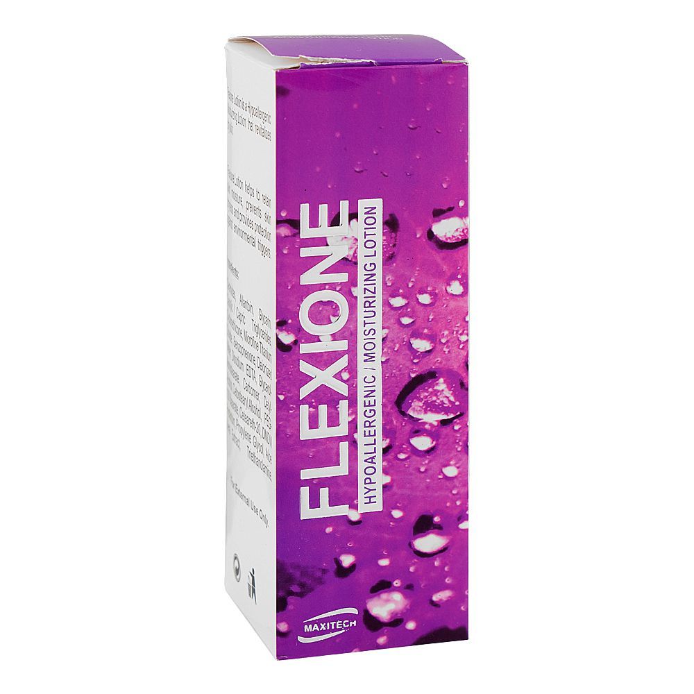 Flexione Hypoallergenic Moisturizing Lotion, Paraben free, Non Greasy ...