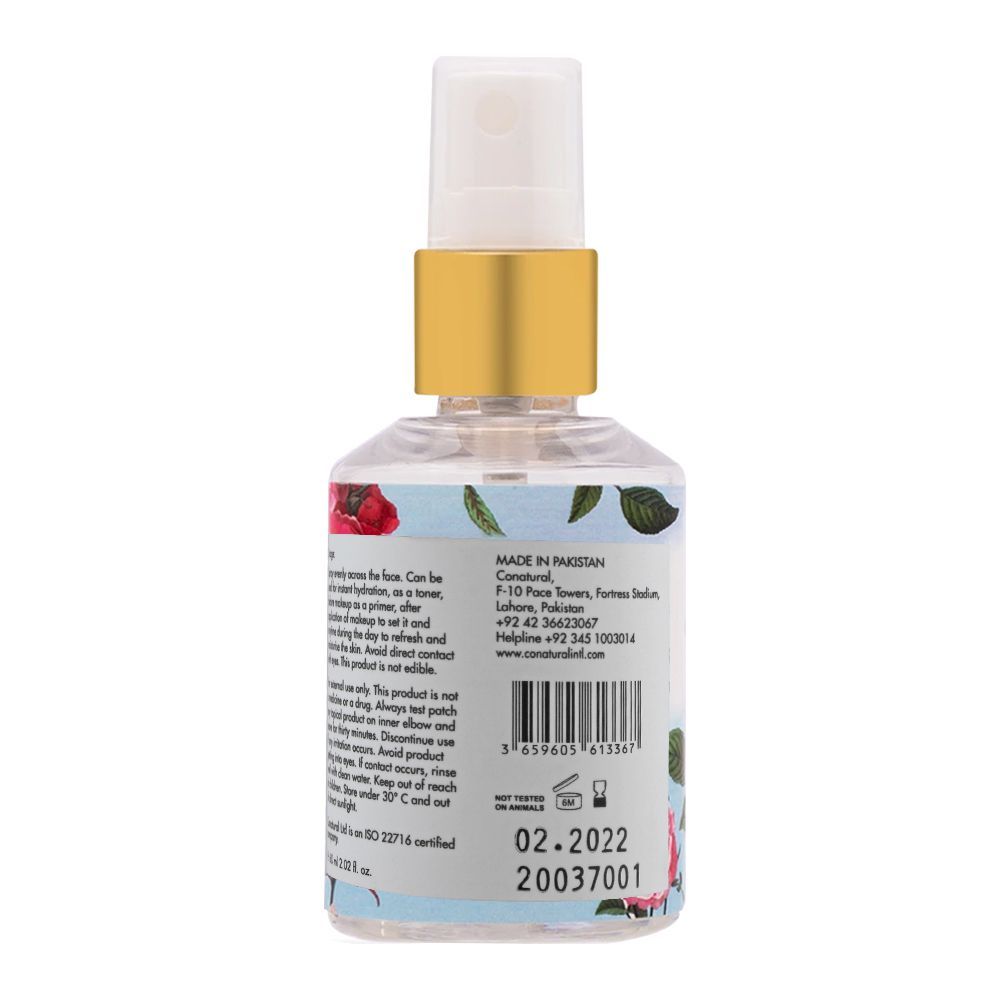 Buy CoNatural Rose Water, PH Balanced, 60ml Online at Special Price in ...