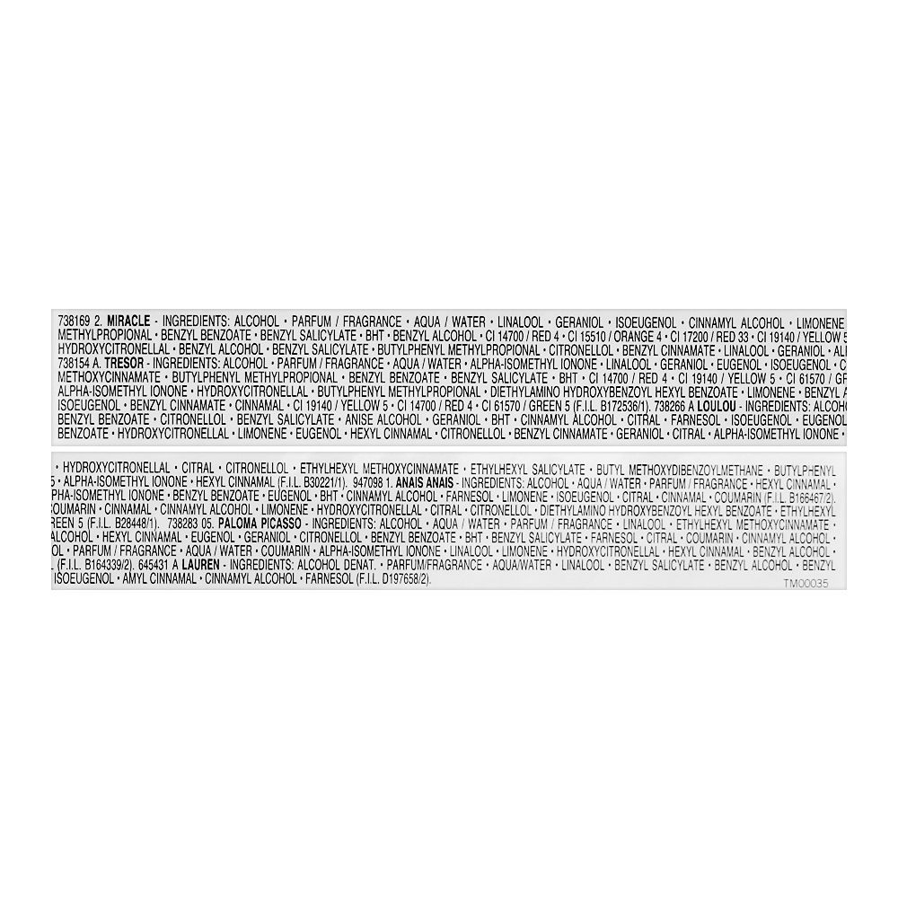 Buy Lancome Premier Collection For Women Mini Perfume Set, 6-Pack ...