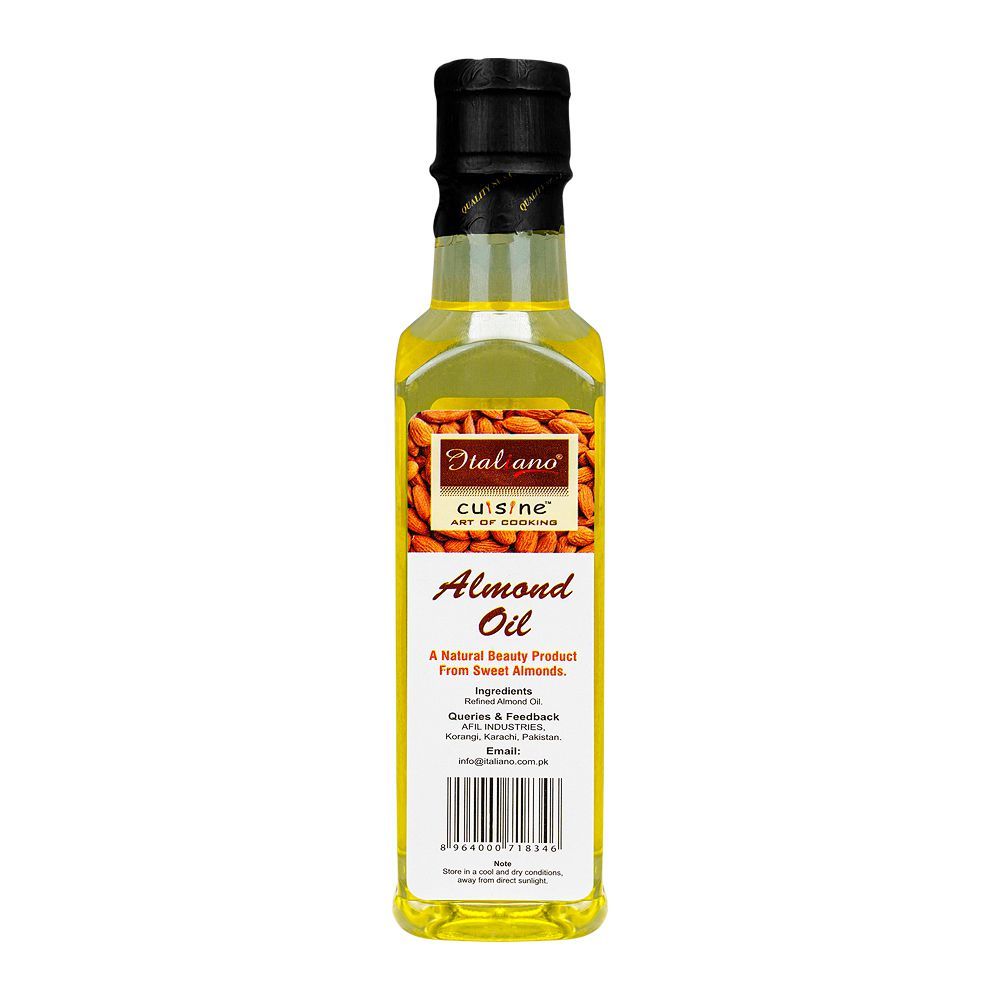 Purchase Italiano Almond Oil, For Skin/Hair/Cooking & Baking, 225ml ...