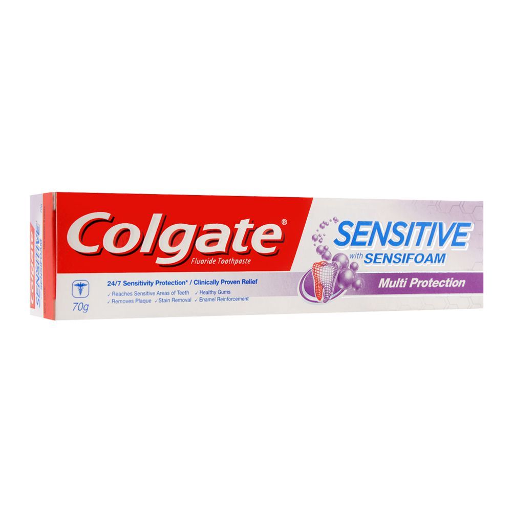 Buy Colgate Sensitive Sensifoam Multi Protection Toothpaste, 70g Online ...