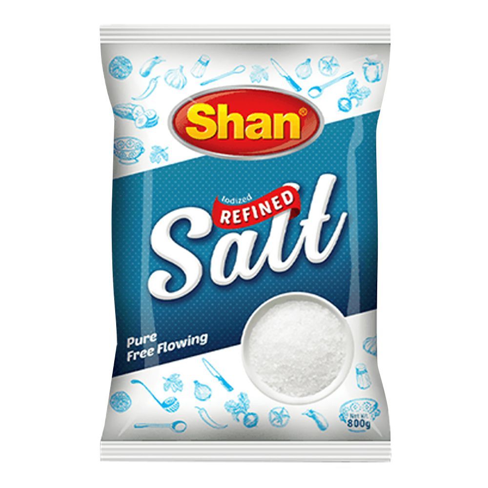 Order Shan Iodized Refined Salt, 800g Online at Special Price in ...