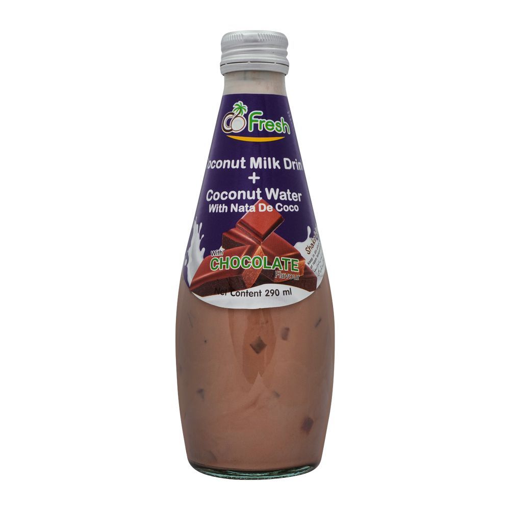 Buy CoFresh Coconut Milk Drink, Chocolate, Bottle, 290ml Online at Best ...