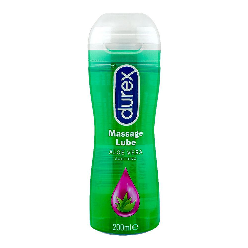 Buy Durex 2-In-1 Aloe Vera Soothing Massage Lube, 200ml Online at ...