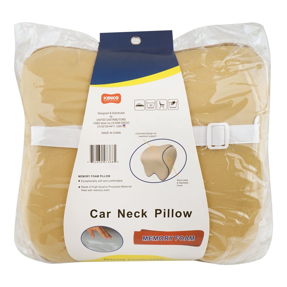Kenco Memory Foam Car Neck Pillow