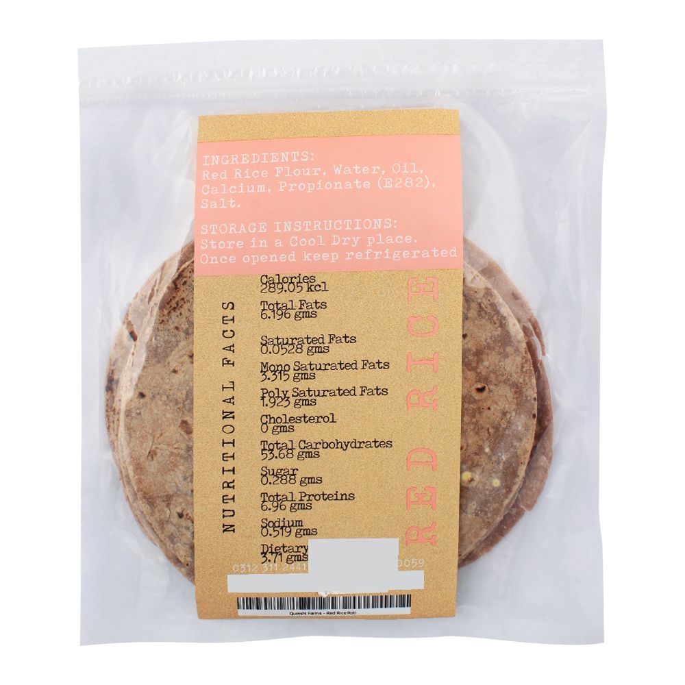 Purchase Qureshi Farms Home Made Red Rice Roti Online at Best Price in ...