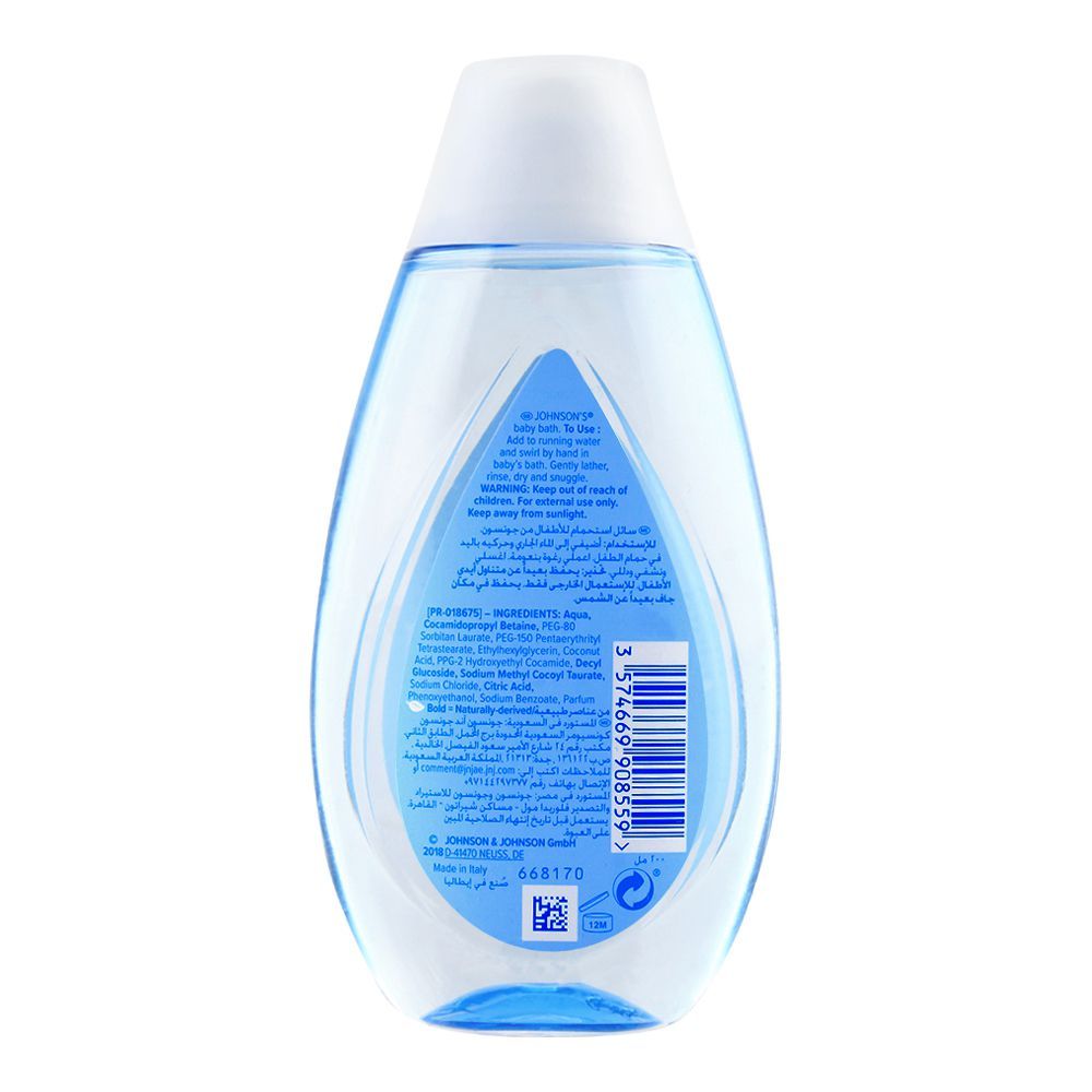 Buy Johnson's Paraben & Alcohol Free Baby Bath, 200ml, Italy Online at ...