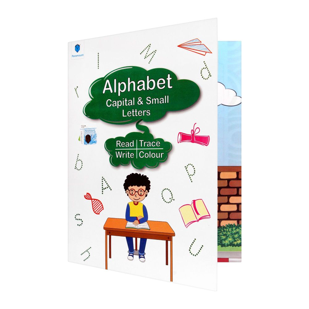 Buy Paramount Alphabet Capital & Small Letters Book Online at Best ...