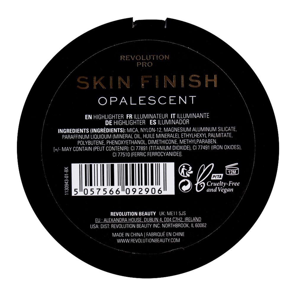 Buy Makeup Revolution Pro Skin Finish Highlighter, Opalescent Online at ...