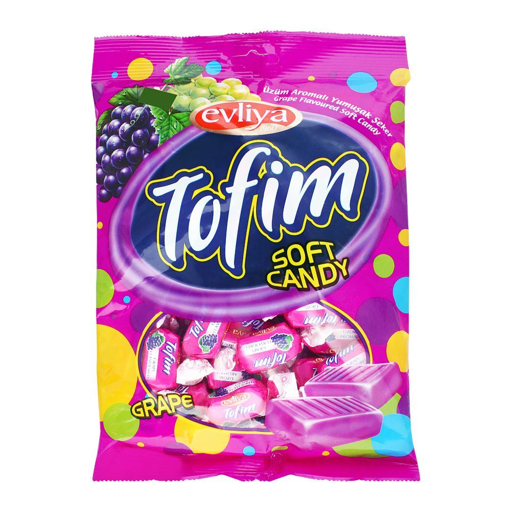 Buy Evliya Tofim Grape Soft Candy, 350g Pouch Online at Special Price ...