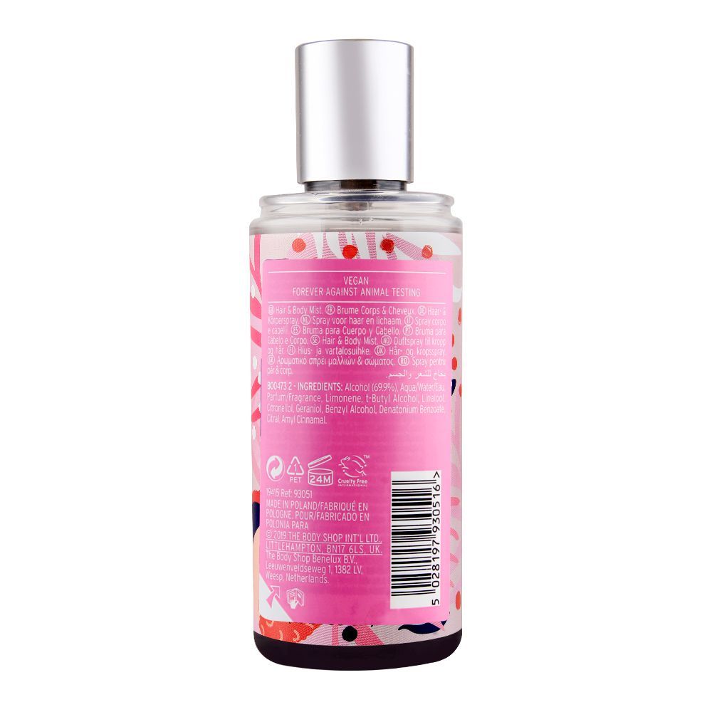 Buy The Body Shop Pink Pepper & Lychee Hair & Body Mist 150ml Online at ...