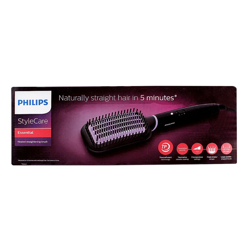 Buy Philips Style Care Essential Straightening Brush, BHH880 Online at ...