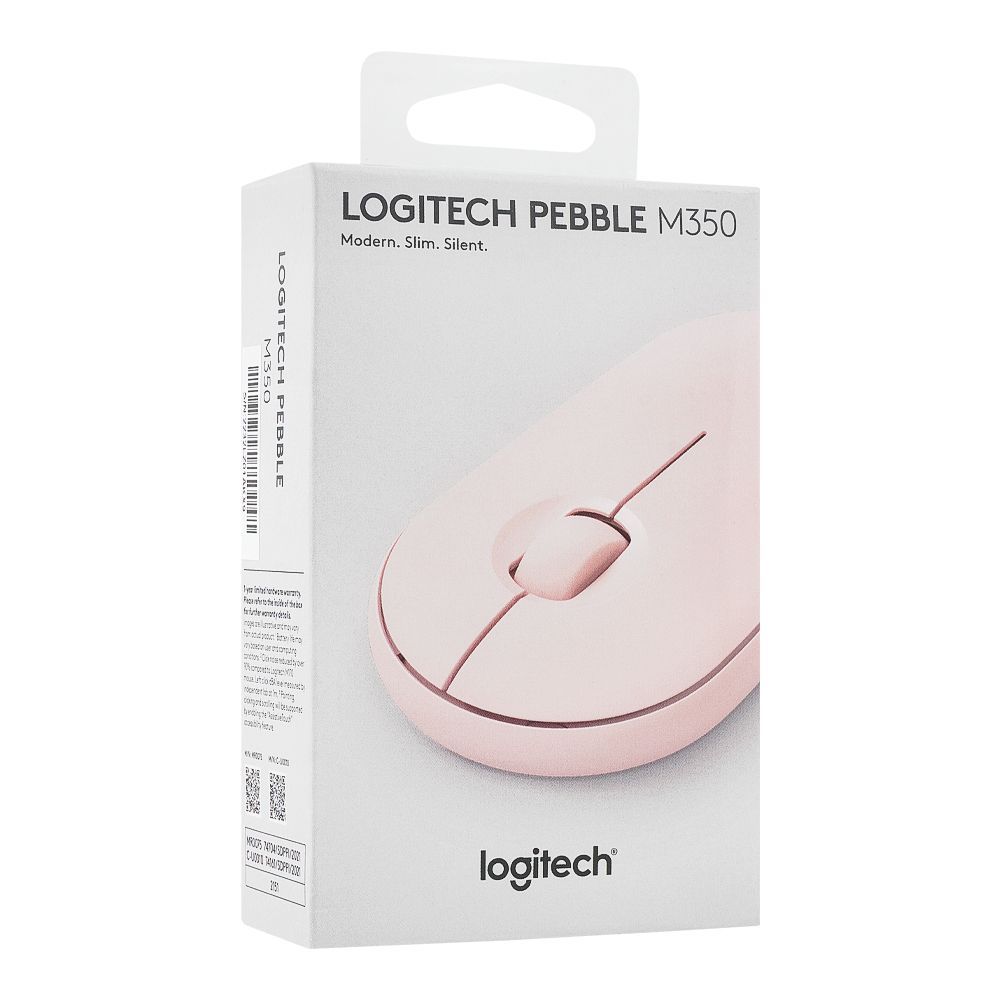 Purchase Logitech Pebble Wireless Mouse, Pink, M350 Online at Best ...