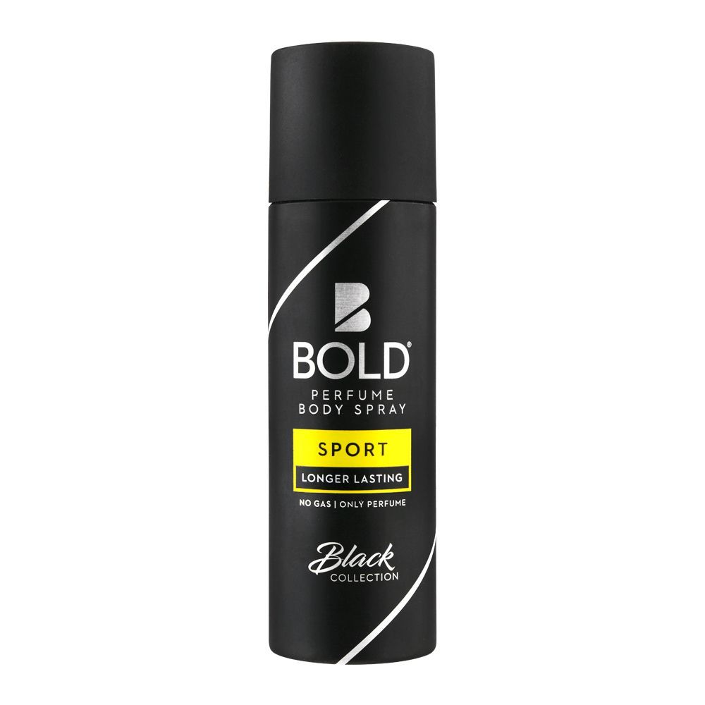 Order Bold Black Collection Sport Long Lasting Perfume Body Spray For ...