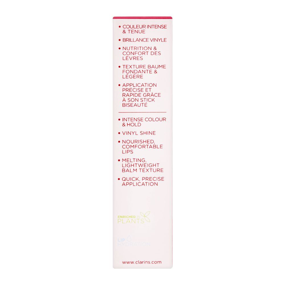 Order Clarins Paris Joli Rouge Lacquer Intense Colour Lip Balm, 757L ...