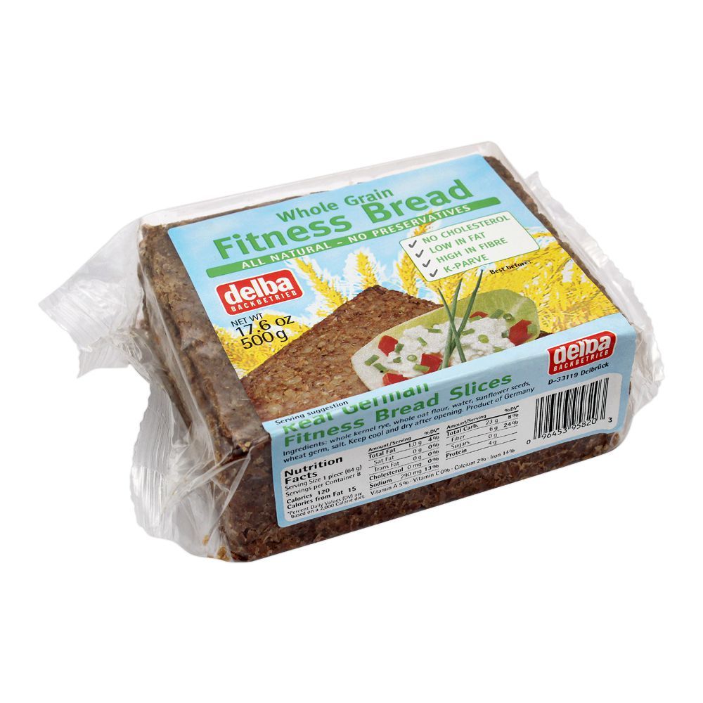 Order Delba Whole Grain Fitness Bread, 500g Online at Special Price in ...