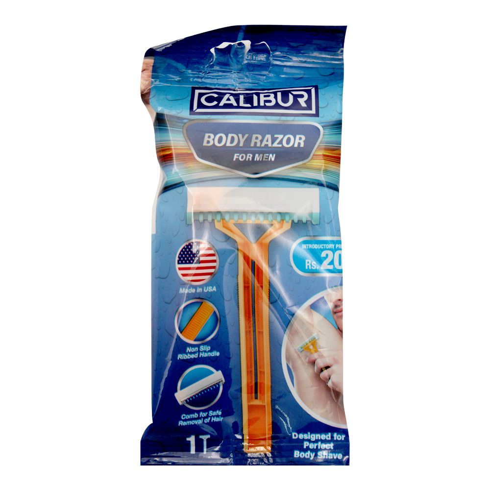 Purchase Calibur Body Razor For Men, 1 Count Online at Special Price in ...
