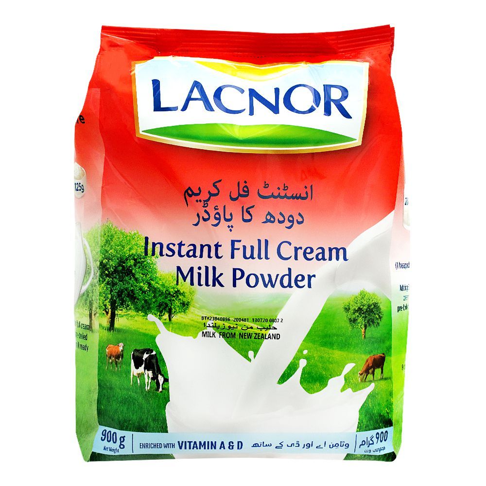 Buy Lacnor Instant Full Cream Milk Powder, 900g Online at Special Price ...
