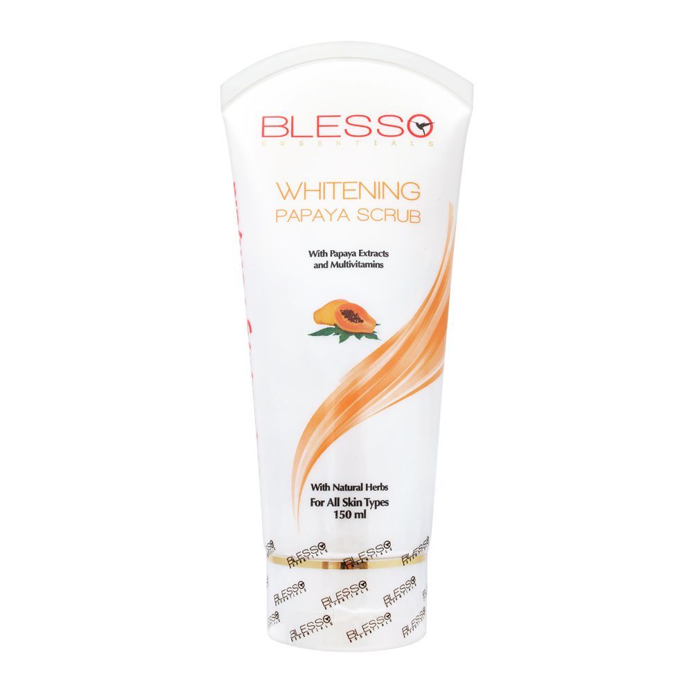 Purchase Blesso Essentials Whitening Papaya Scrub, All Skin Types ...