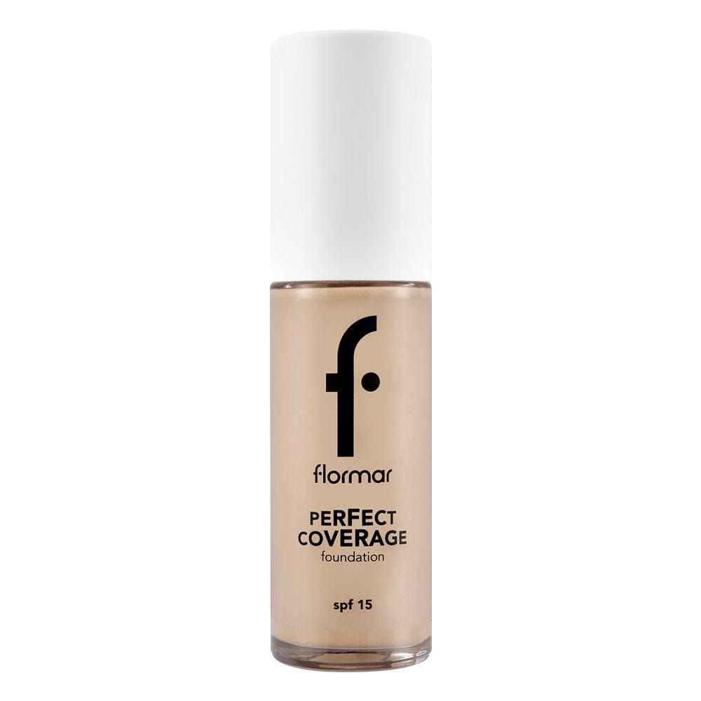 Buy Flormar Perfect Coverage Foundation, 100 Light Ivory 30ml Online at ...