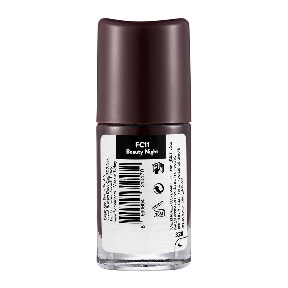 Purchase Flormar Full Color Nail Enamel, FC11 Beauty Night, 8ml Online ...